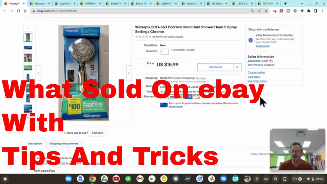 What Sold On ebay With Tips And Tricks - YouTube