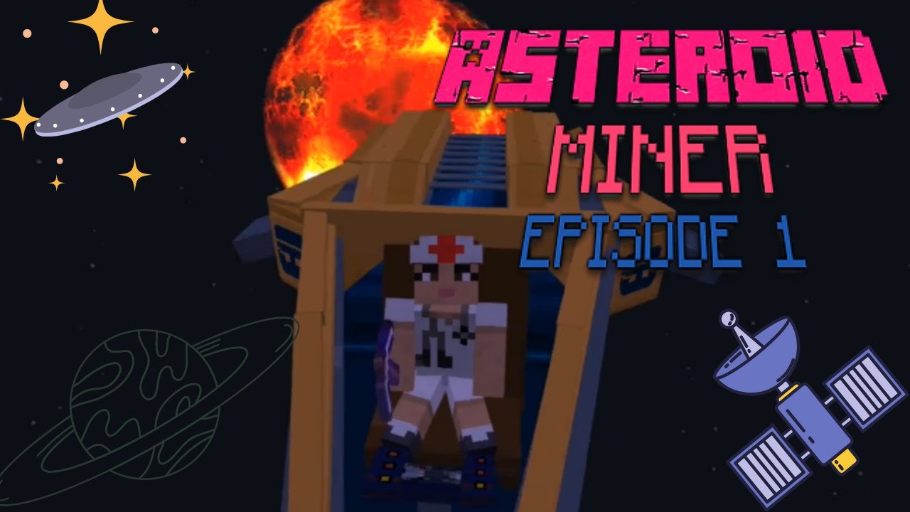 Asteroid Miner Trailer Space Base Setup#minecraft #LifeboatNetwork # ...