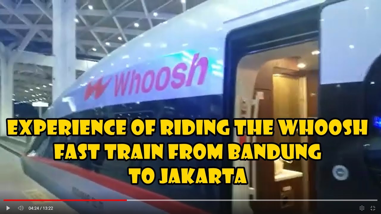 Whoosh Fast Train Experience - YouTube