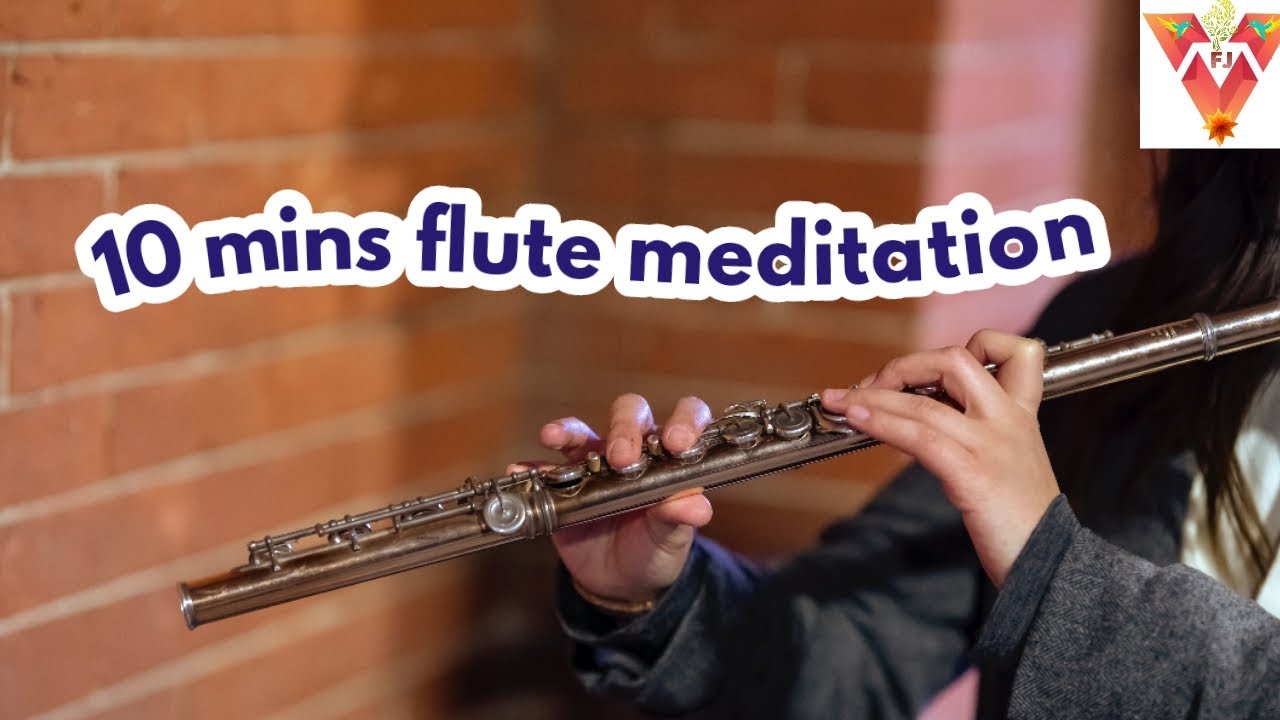 10 Mints Flute Meditation Beautiful Flute Music with Ocean Sound - YouTube