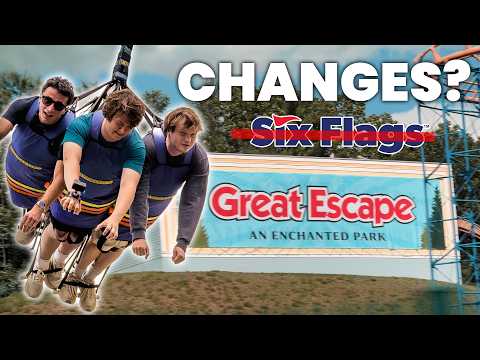 How is (not Six Flags) Great Escape in 2026?! | Vlog 6/19/26