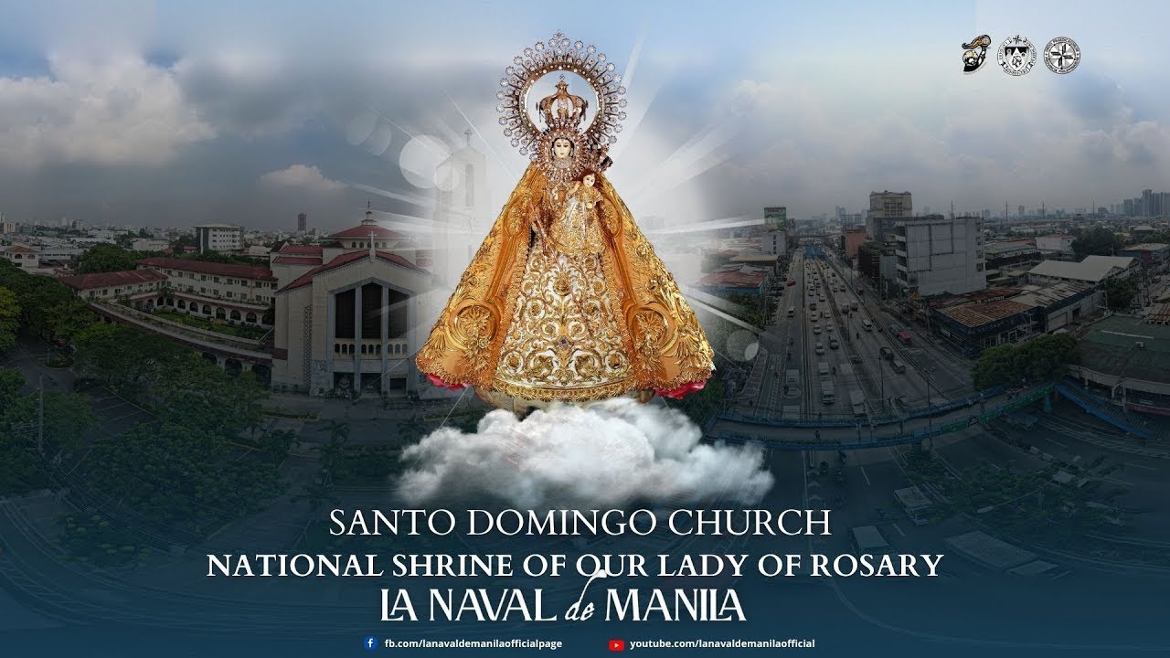 Procession & Enthronement on the Feast of Our Lady of La Naval de ...