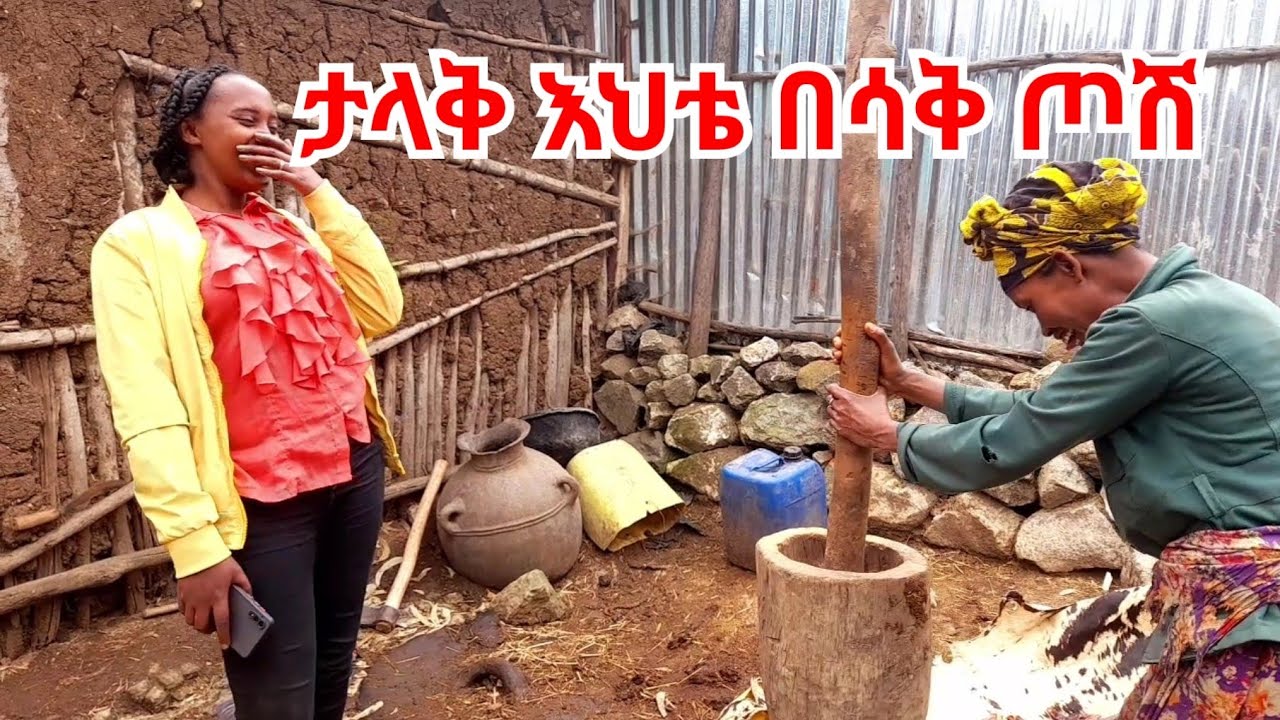 ታላቅ እህቴ በሳቅ ጦሽ አረገችኝ/donkey tube/ - YouTube