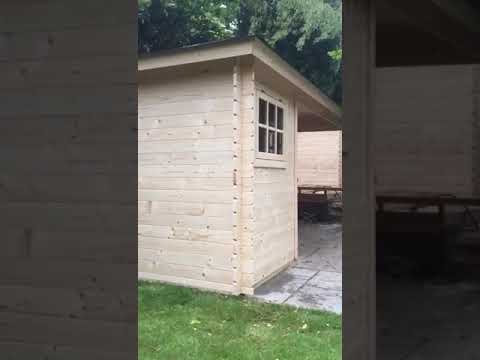 Rianne Log Cabin Summerhouse - TUIN #shorts