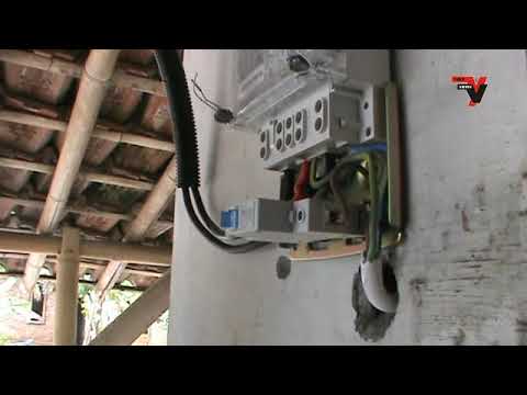 Cara Pasang KWH Meter Listrik Prabayar - YouTube