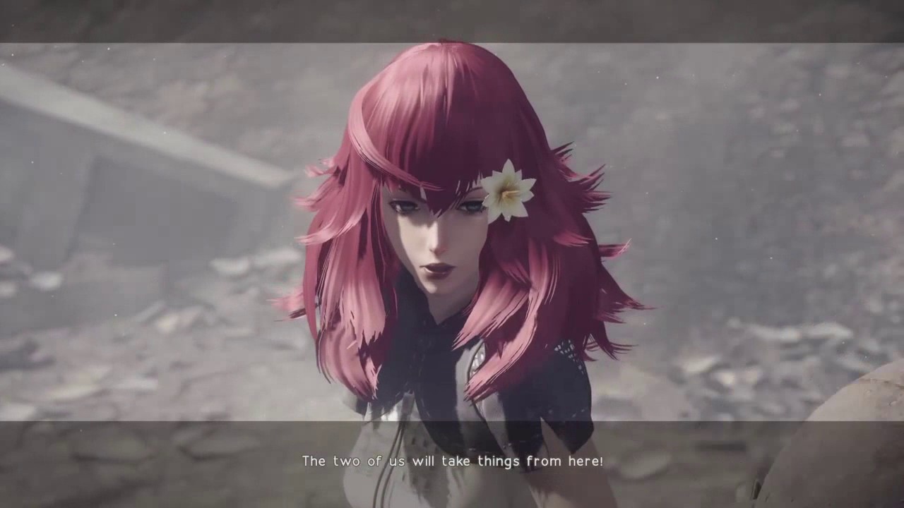 NieR Automata Gameplay - 9S Hacking Into The Tower - YouTube