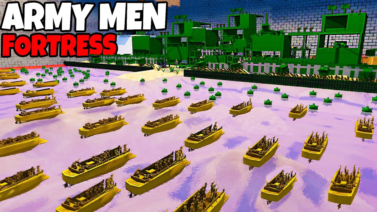 I built Deadliest Army Men MEGA-FORTRESS Under Siege EVER... - Attack ...