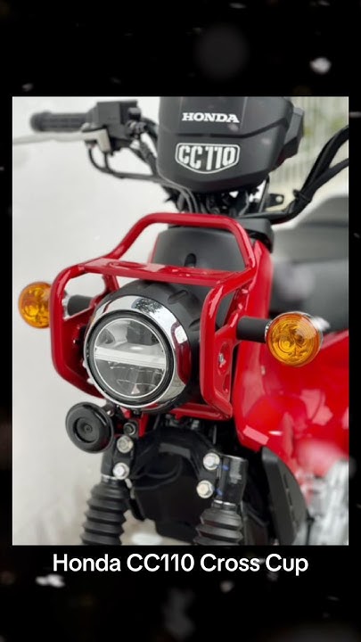 Honda CC110 Cross Cup - kẻ gạt dò Yamaha PG-1 #hondacc110 #xemay #xuhuong - YouTube