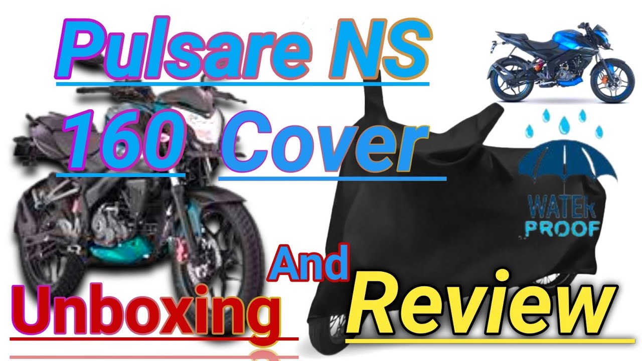 Pulsar NS160/200 Cover!! Unboxing and full review - YouTube