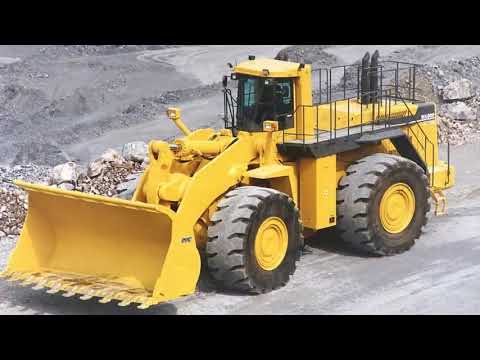 Komatsu WA800-3E0 Wheel Loader Specs & Dimensions - YouTube