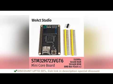 ️WeAct STM32H723VGT6 STM32H723 STM32H7 STM32 Core Board Demo Board ...