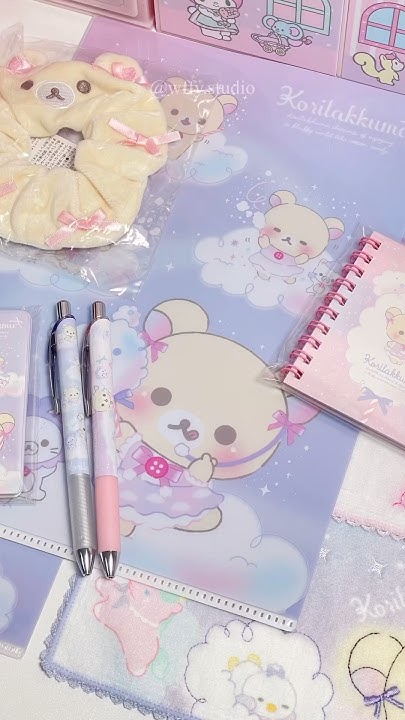 🍬 코리락쿠마 솜사탕 시리즈 포장영상 asmr 🍭 #packingasmr #packingorders #포장영상 #포장asmr ...