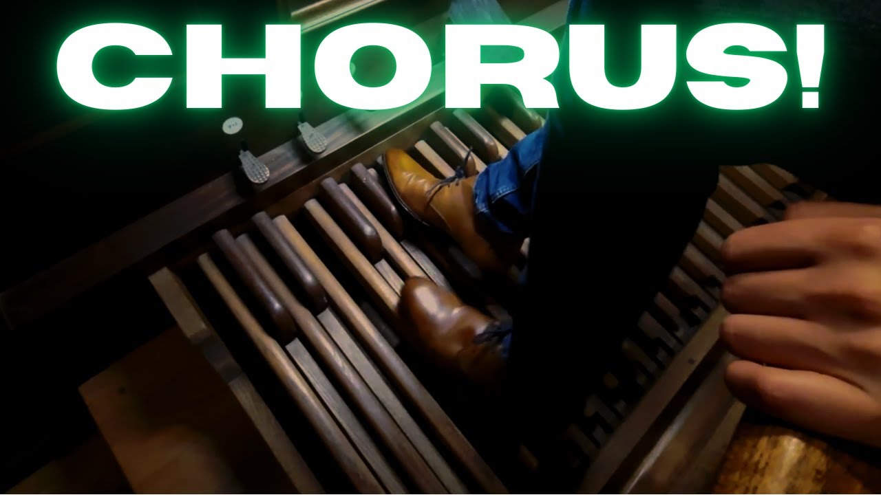 Chord trigger effect on an organ - YouTube