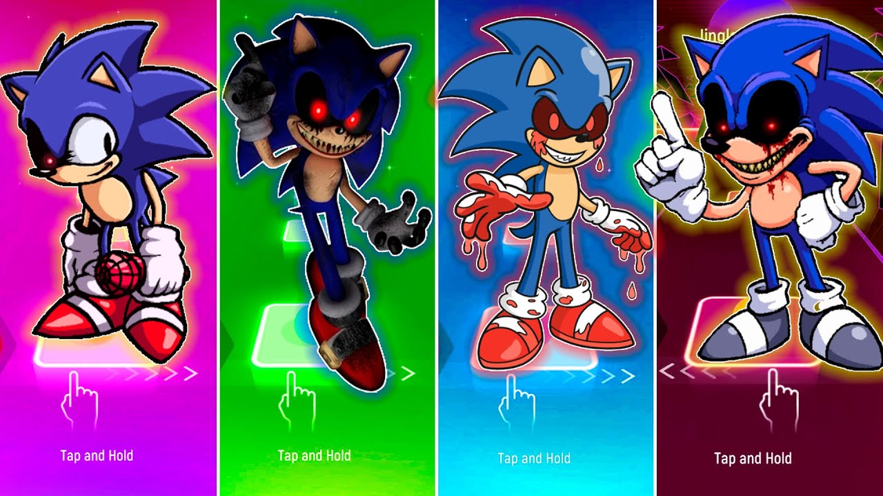Sonic Exe VS Shadow Exe VS Sonic The Hedgehog VS Shadow The Hedgehog 2 ...