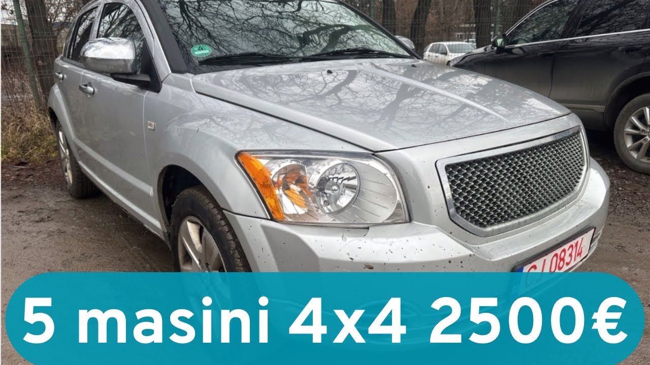 5 masini SUV 4x4 de 2500€ stare decenta !! - YouTube