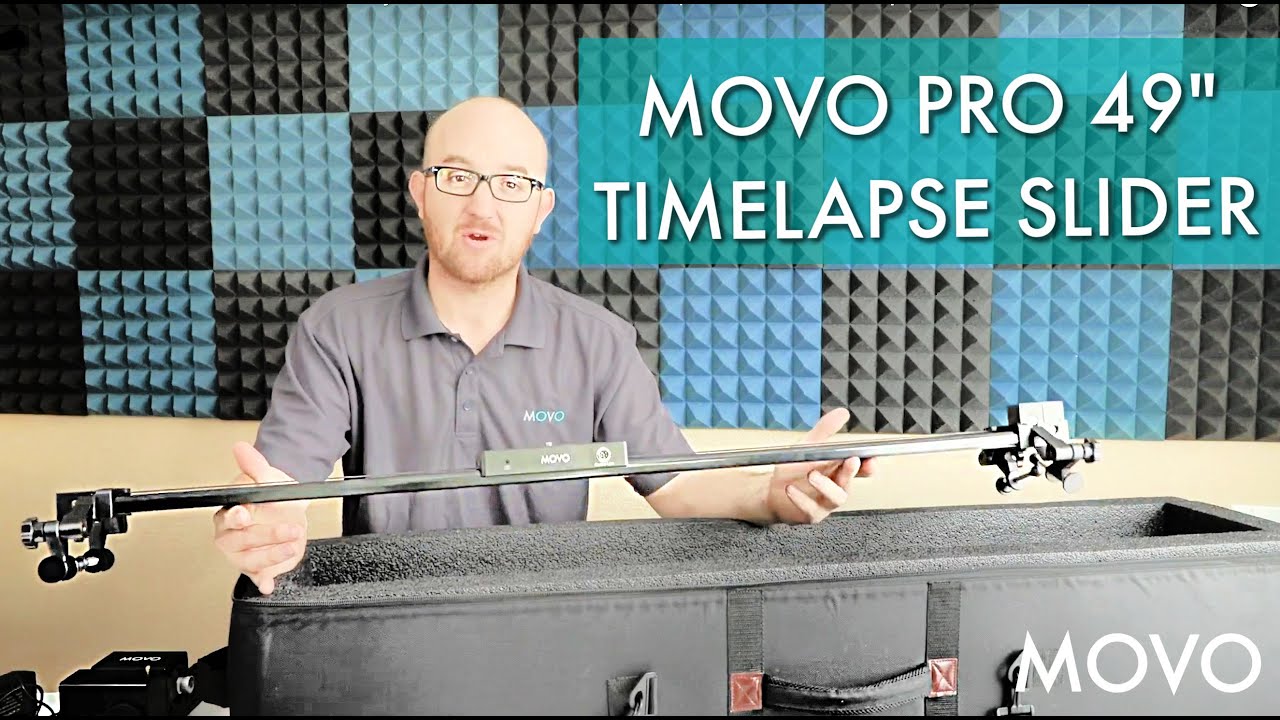 MOVO Wireless Motorized Slider System with Live Video, Stop-Motion ...