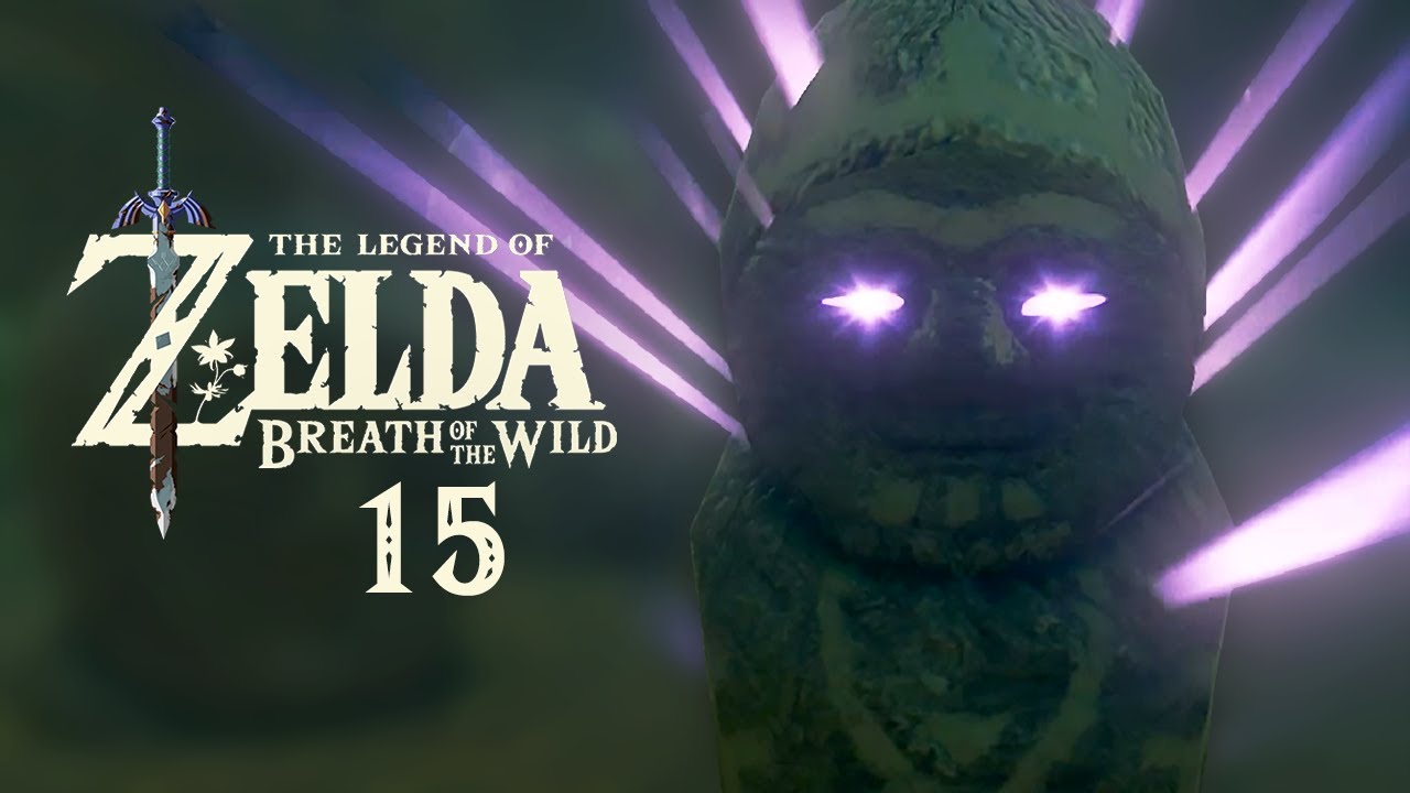 The Legend of Zelda: Breath of the Wild - 15 - The Cursed Statue! - YouTube