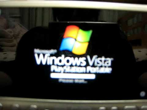 PSPでWindows vista！！ - YouTube