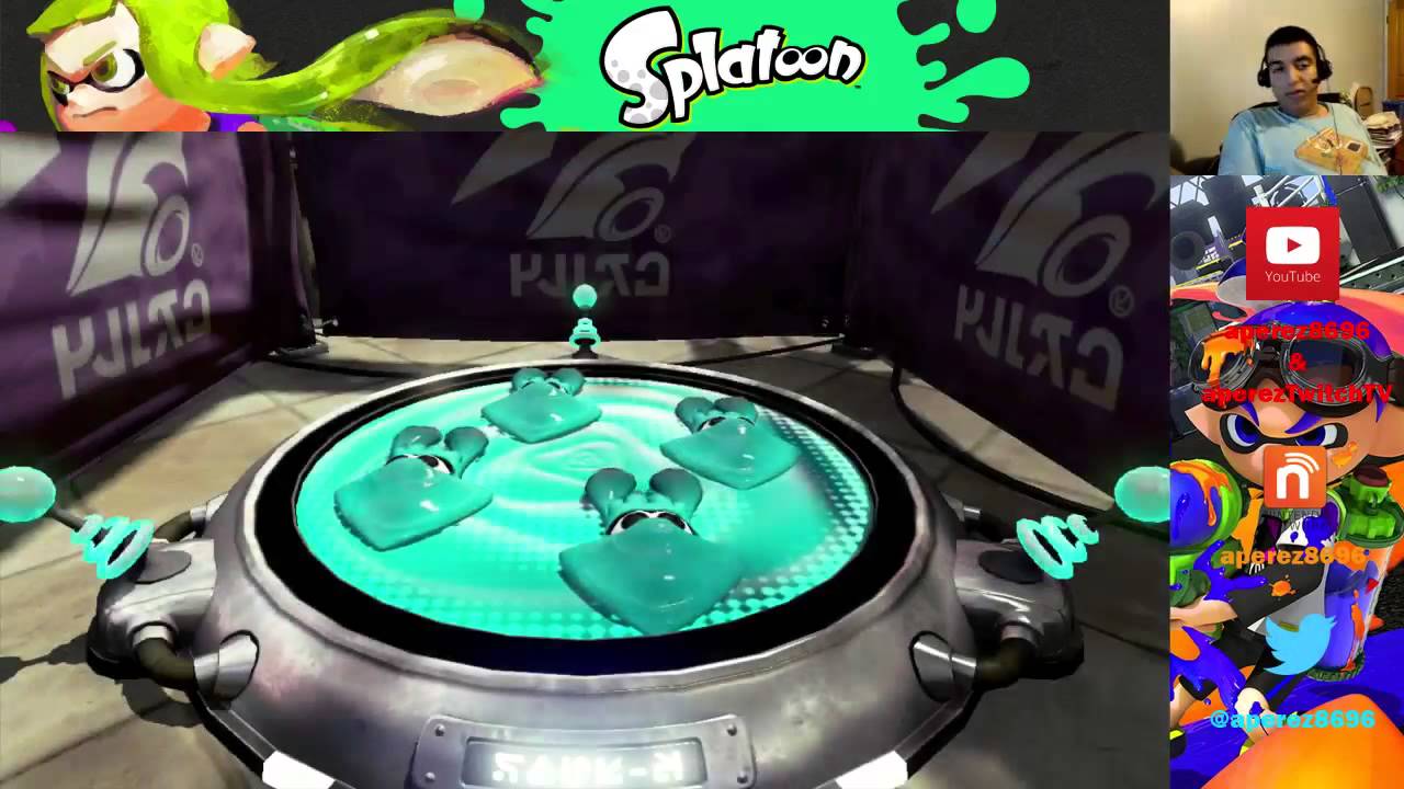 Splatoon - Online Multiplayer (August 22, 2015) (Part 1) - YouTube