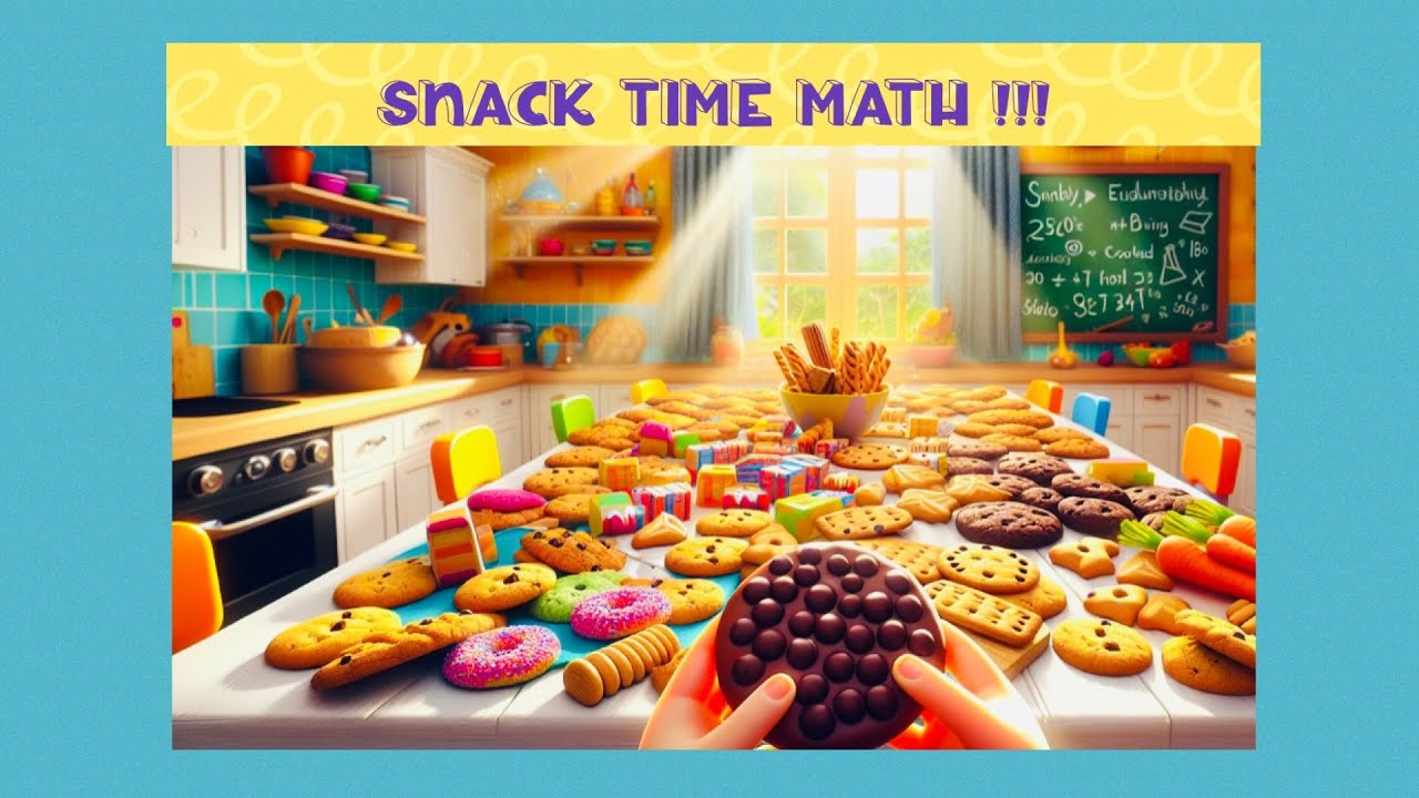 Snack Time Math - YouTube