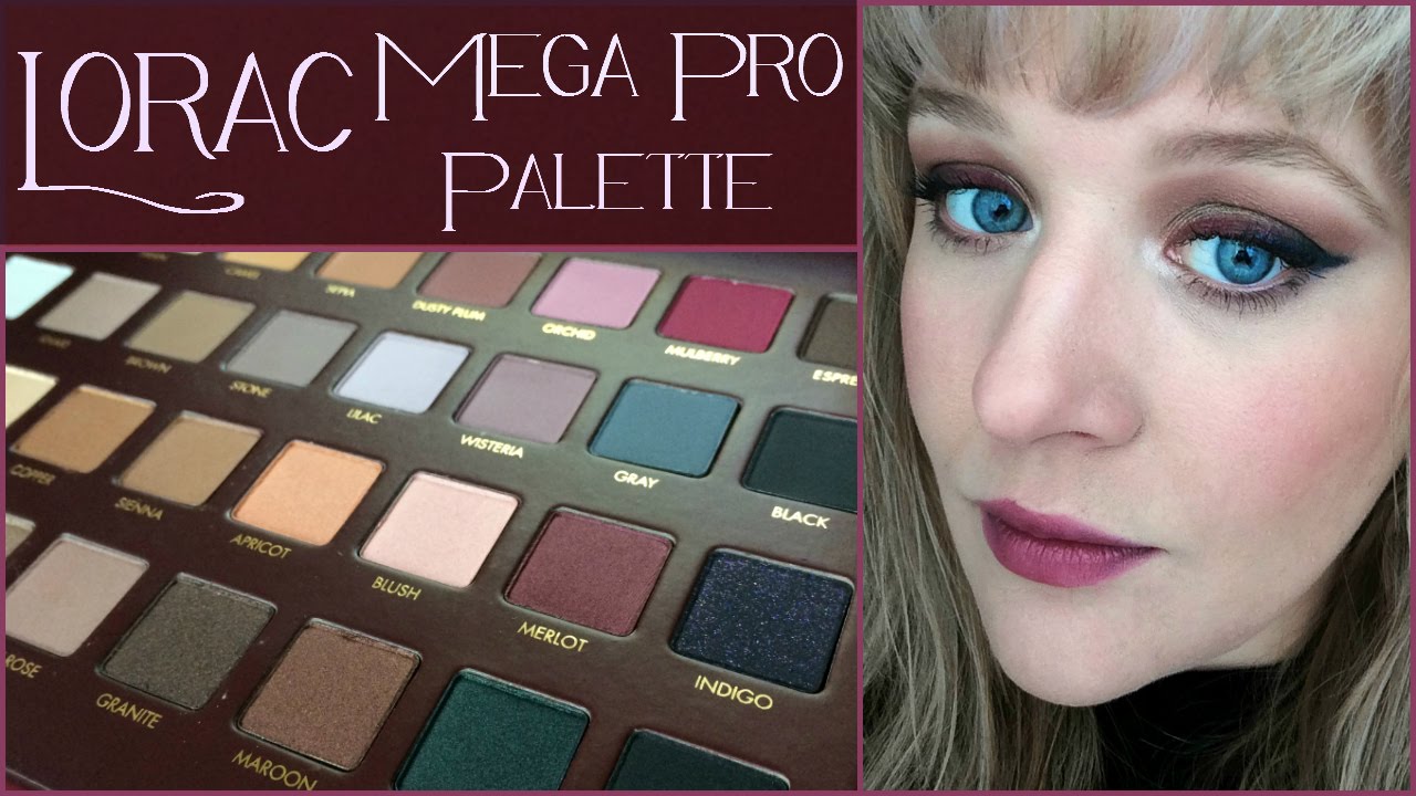 Lorac Mega Pro Palette | Review, Swatches + Tutorial - YouTube