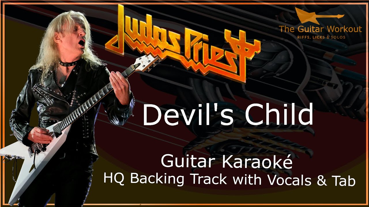 Judas Priest - Devil's Child (HQ Backing Track with vocals & tab) - YouTube
