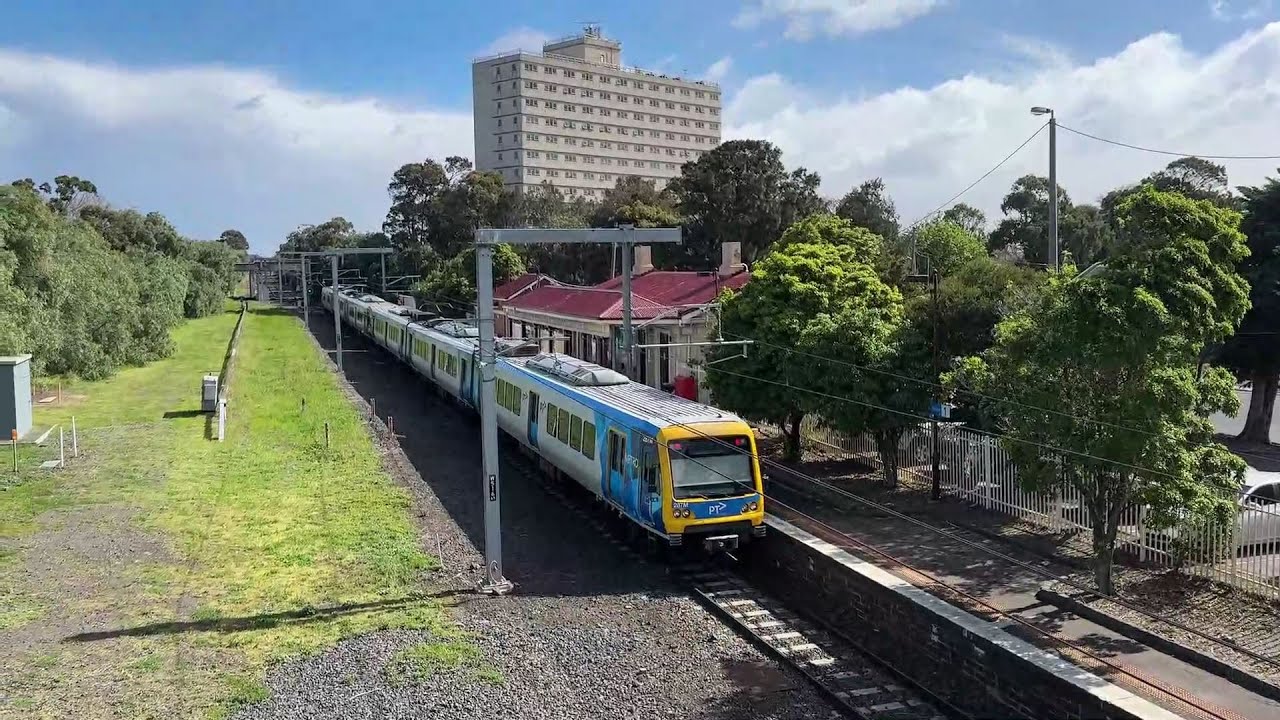 【オーストラリア】 メルボルン ウィリアムズタウン線 ウィリアムズタウン駅 Williamstown Line Williamstown ...