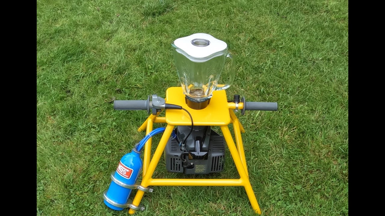 2001 - I Built The Ultimate 2 Stroke Blender - YouTube