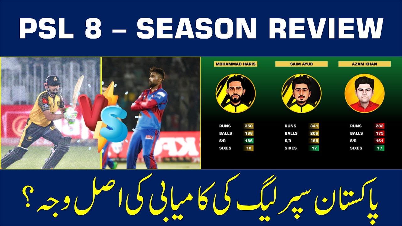 PSL 8 Review | Why PSL 8 was the Best Season? - YouTube