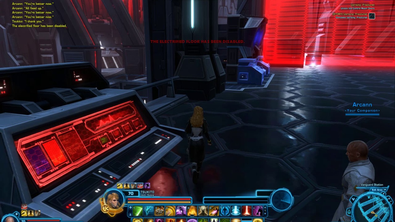 Swtor - Jedi Consular - Defeat Enemies on the Catwalks - Vanguard ...