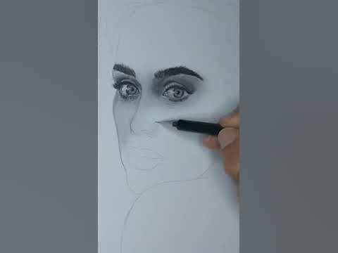 Adele draw #Adele #portrait #drawing - YouTube