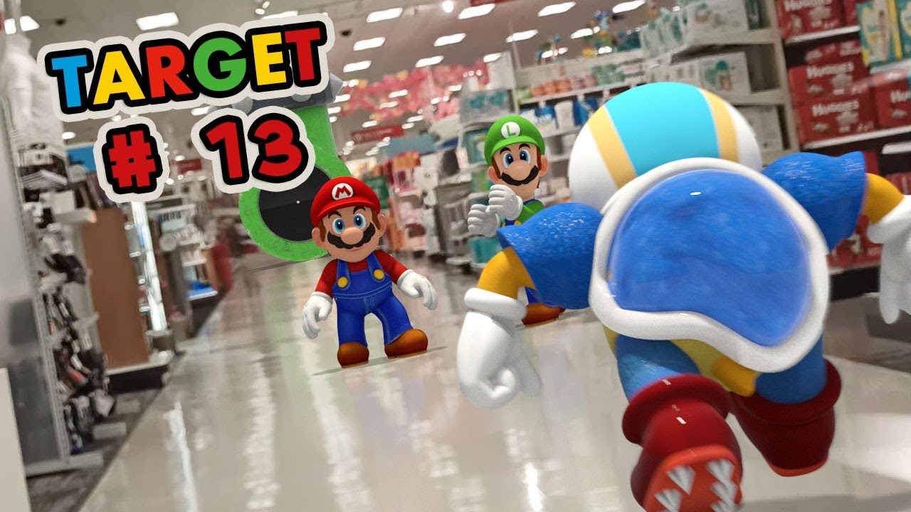 Super Mario goes to Target (Part 13) - YouTube