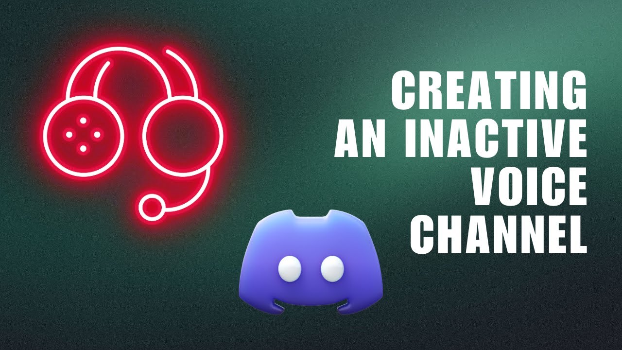 Creating An Inactive Voice Channel How You Can Create An AFK Voice ...