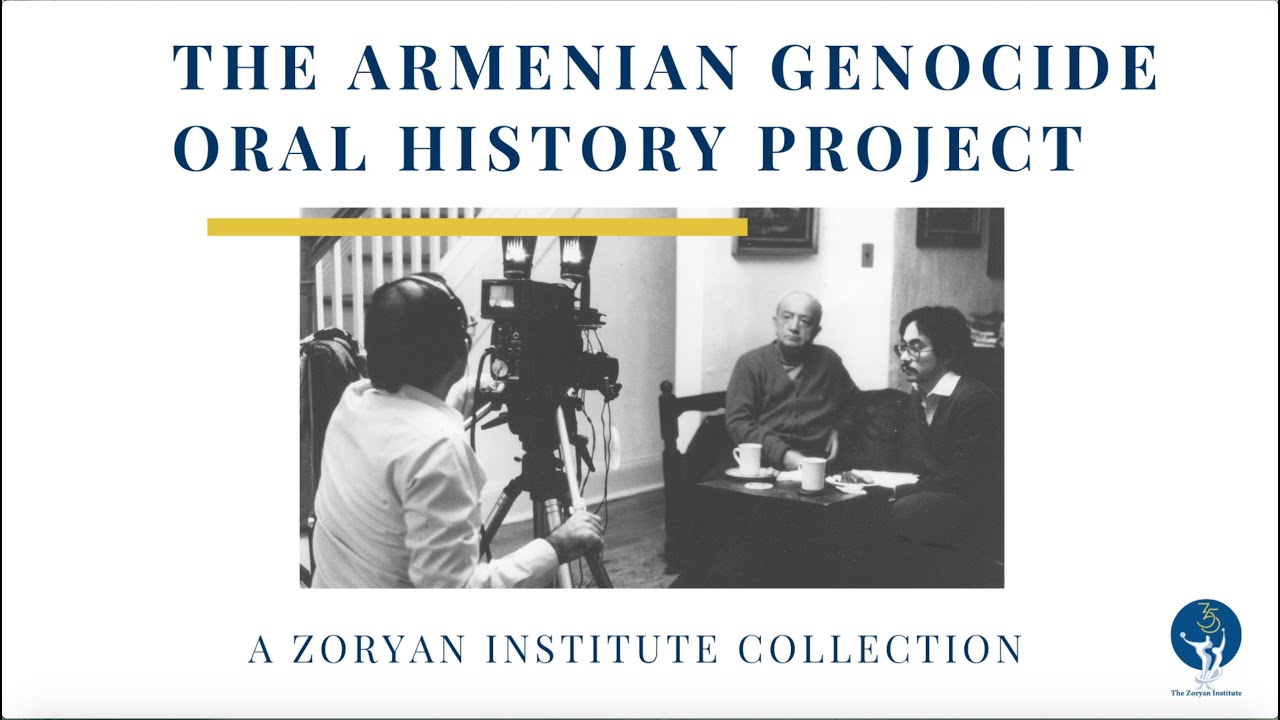 The Armenian Genocide Oral History Project: Clips from the Collection ...