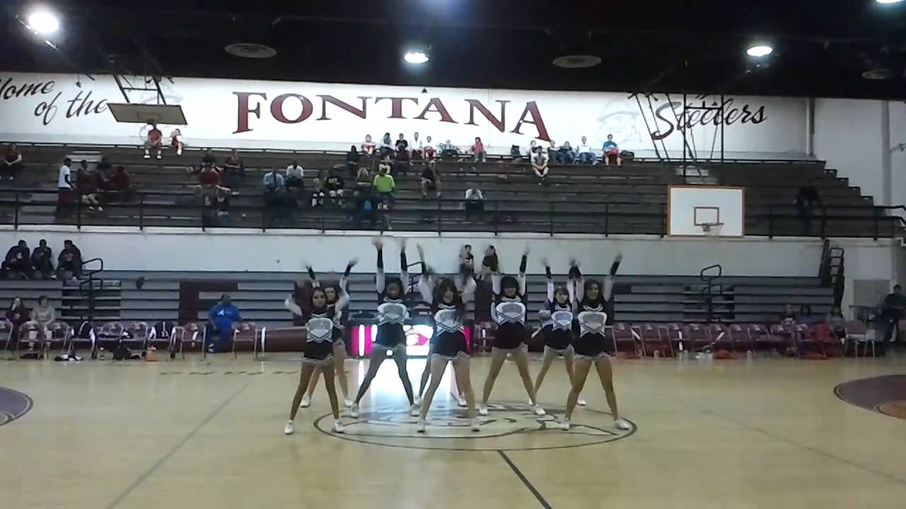 Fontana High Cheer 1-18-11 - YouTube