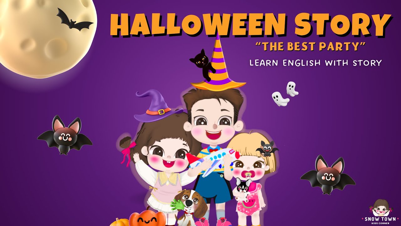 Halloween Story I Learn English with Story I Story Book #storytelling # ...