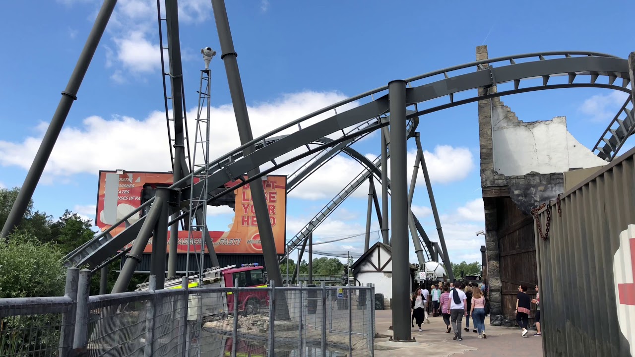 The Swarm - Thorpe Park 2018 - 4K - YouTube