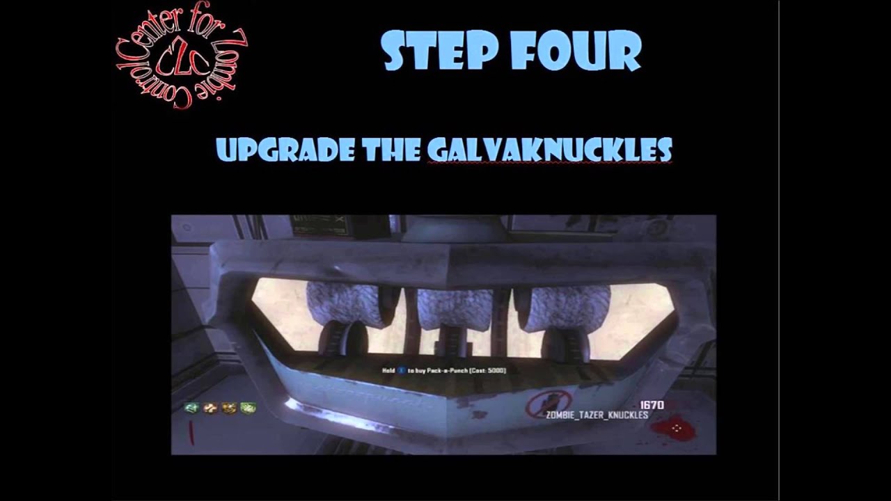 How to upgrade the Galvaknckles in Call of Duty Black Ops 2, Zombies ...