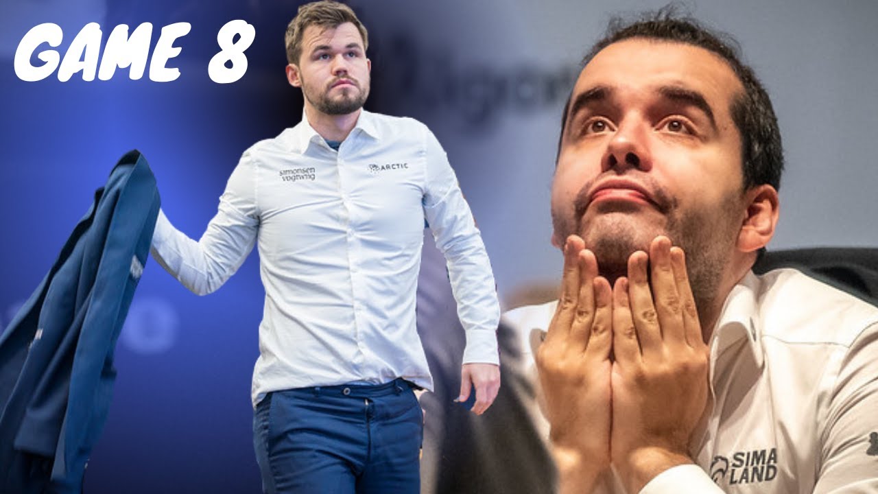 Magnus Continues the Hammers || FIDE World Championship 2021 || Game 8 ...