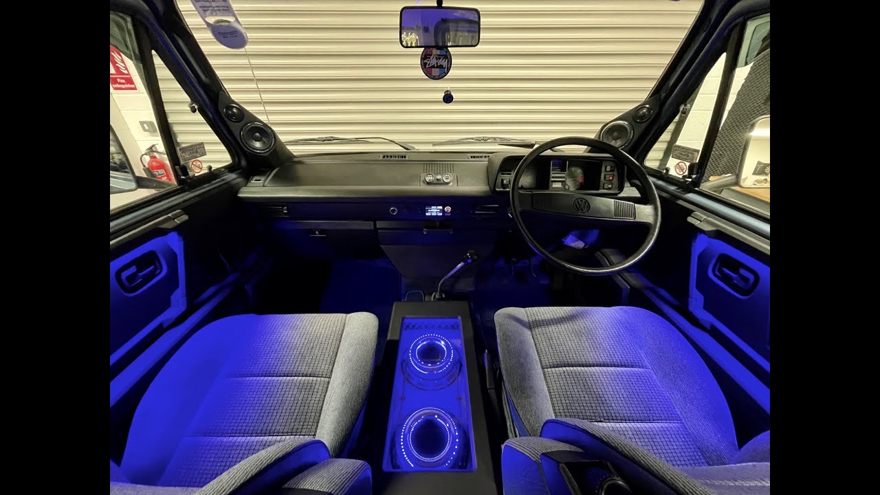VW Transporter T3 Audio System DEMO - Steg, Zapco, Pioneer - YouTube