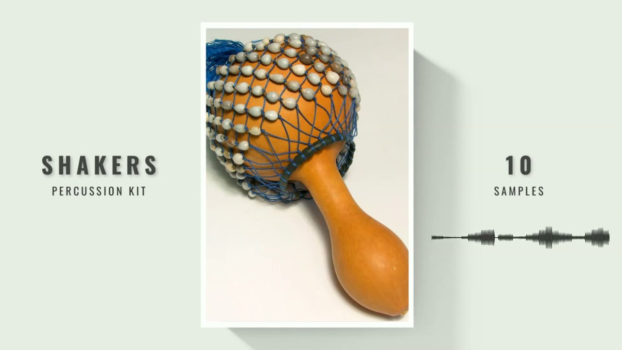 FREE 𝗦𝗛𝗔𝗞𝗘𝗥𝗦 PERCUSSION KIT | SAMPLE PACK FOR PRODUCERS - YouTube