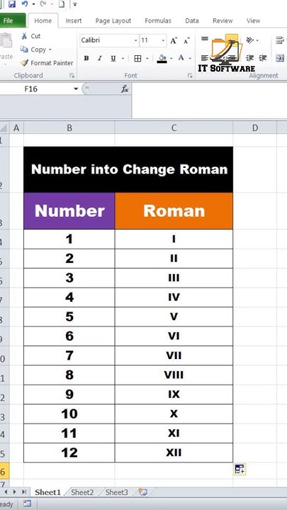 Use the ROMAN Function in Excel 🔥 | Convert Numbers to Roman Numerals | Excel for Fresher | # ...
