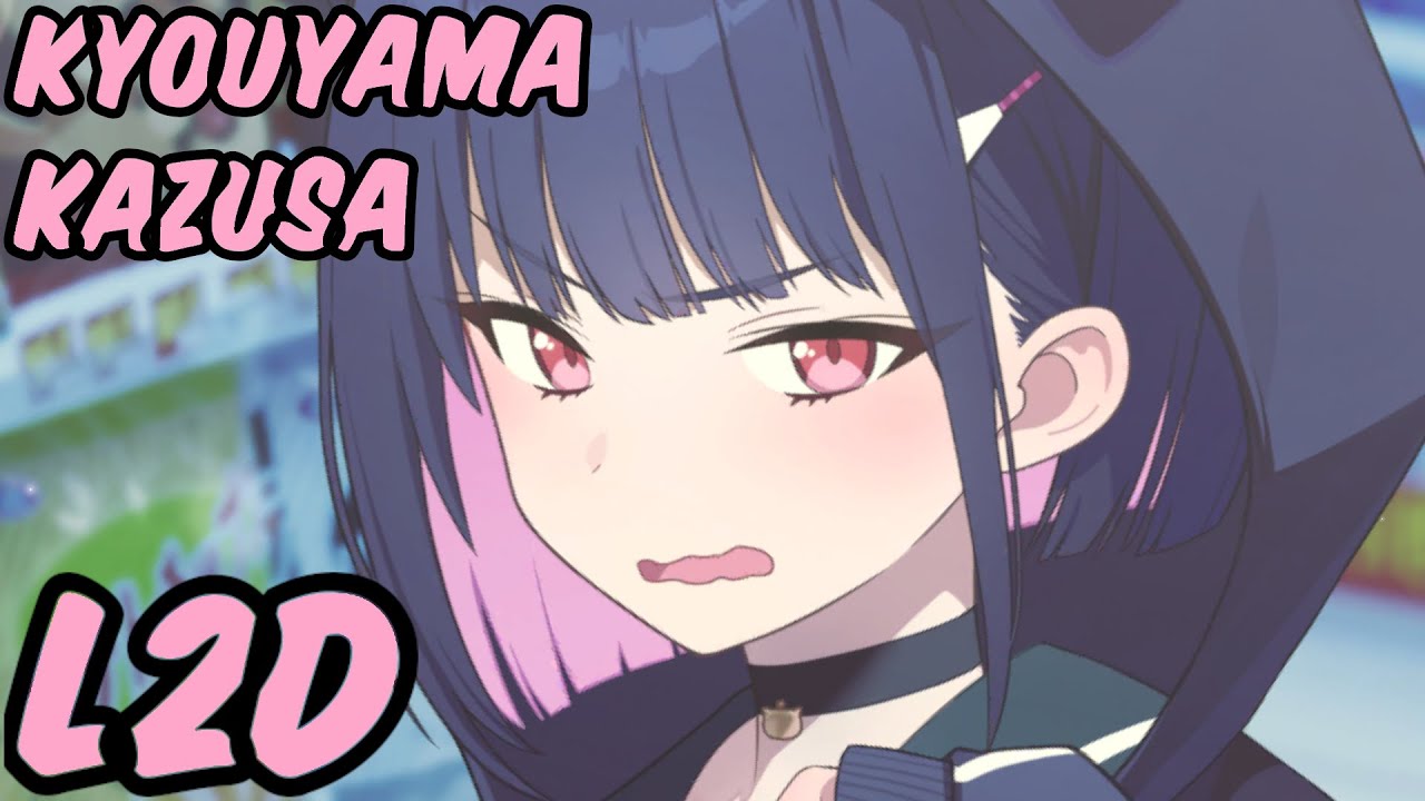 [Blue Archive] Kyouyama Kazusa L2D [ENG SUB] - YouTube