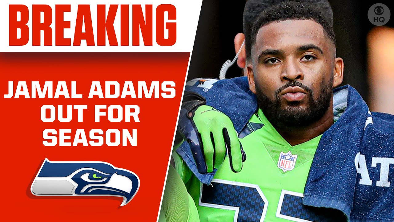 Seahawks S Jamal Adams OUT FOR SEASON with torn quad tendon | CBS ...