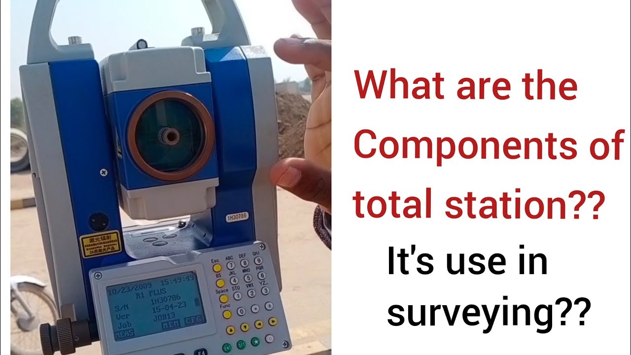 Components of total station - YouTube