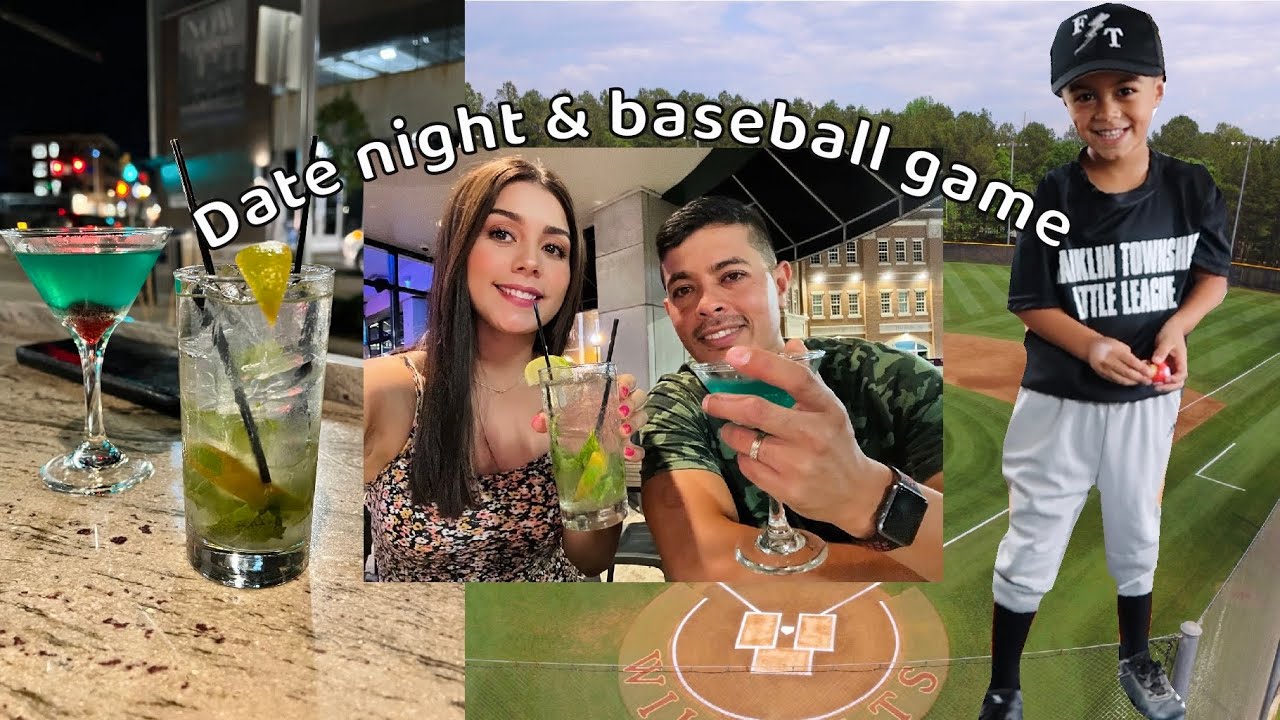 Date Night + Noel's FIRST baseball game! Sharlene Colon - YouTube
