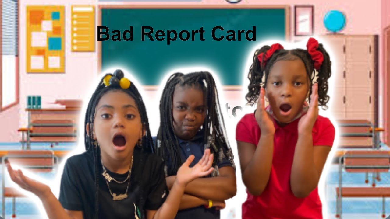Girl got all Fs on Her Report card (she instantly regret it ) - YouTube