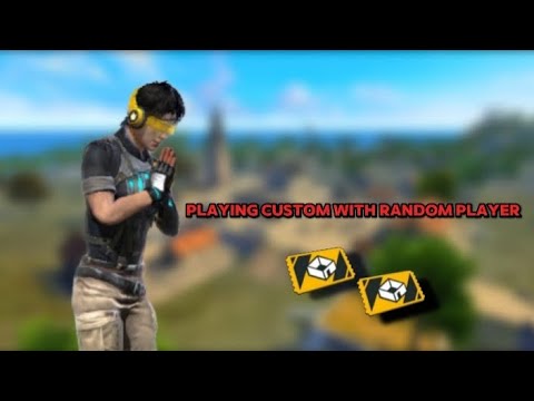 Playing Custom with random player || Ayan vs Random player - YouTube