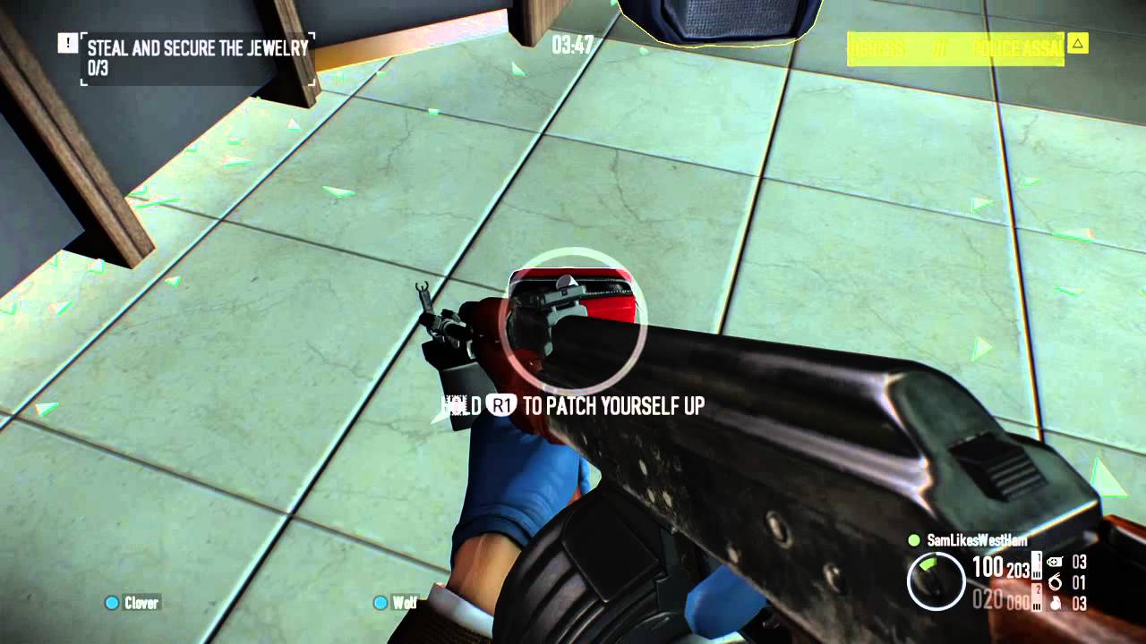 PAYDAY 2 - The Diamond Store Heist - YouTube