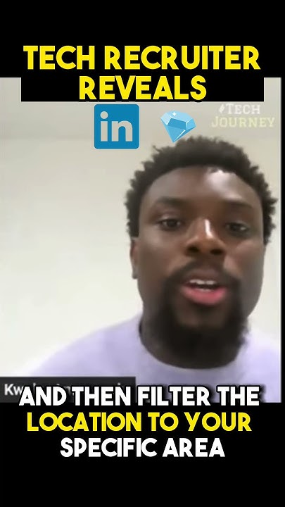 Find Recruiters on LinkedIn - EXACTLY LIKE THIS - YouTube